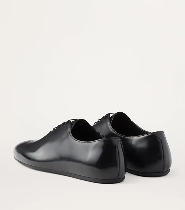 Prada Wholecut Leather Oxford Shoes