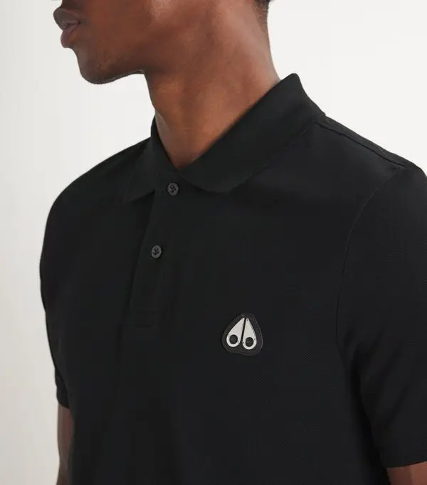 Moose Knuckles Logo Polo Shirt