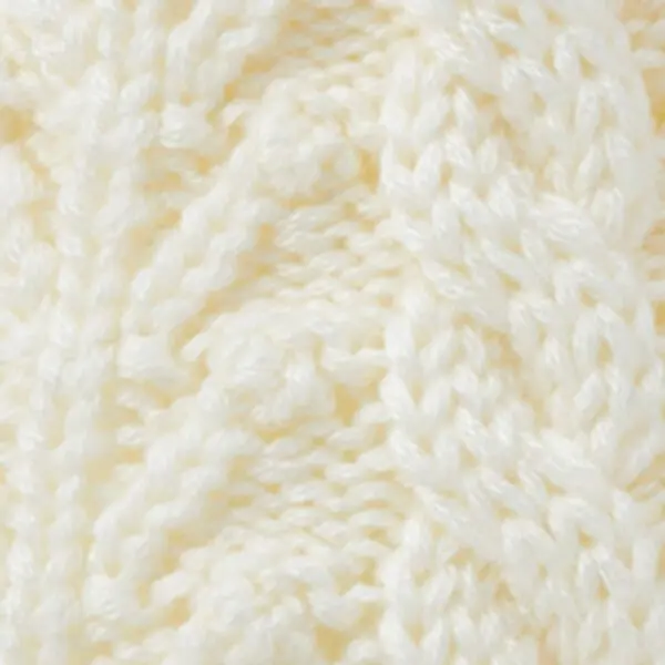 MIKI HOUSE Wool-blend Beanie - Ivory
