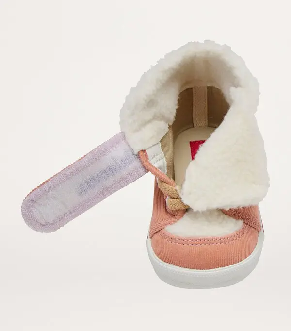 MIKI HOUSE Corduroy Usako Boots