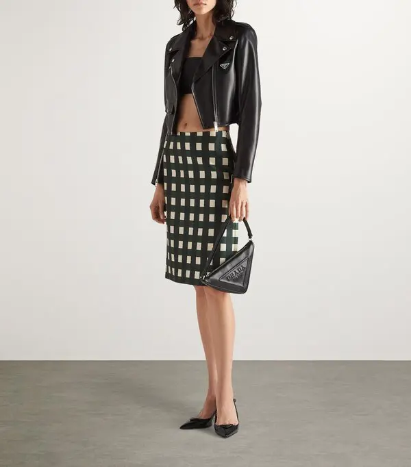 Prada Leather Biker Jacket