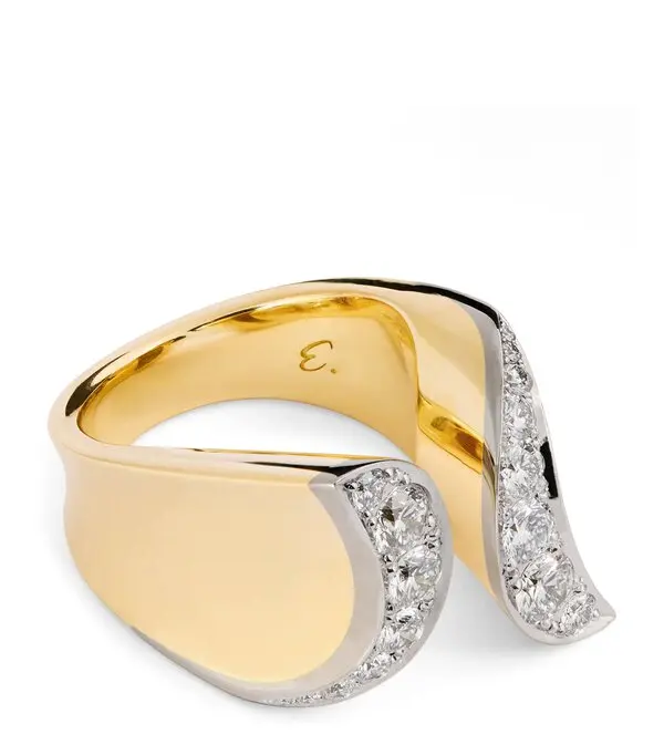 ENGELBERT Margareta Yellow And Diamond Ring - Gold