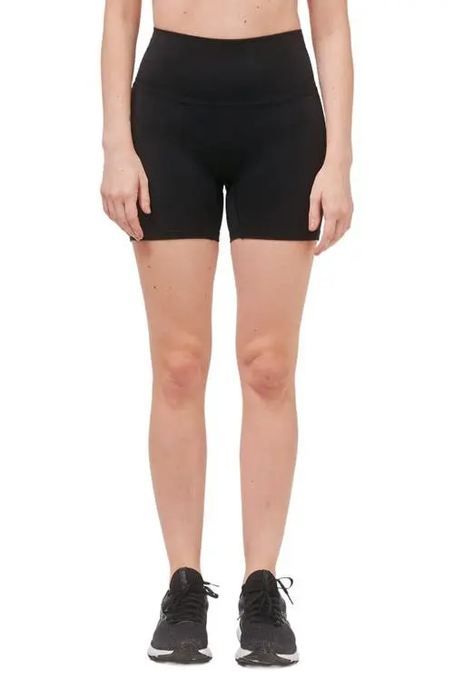REBODY Hybrid High-waisted Shorts - Metropolis Black