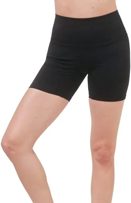 REBODY Hybrid High-waisted Shorts - Metropolis Black