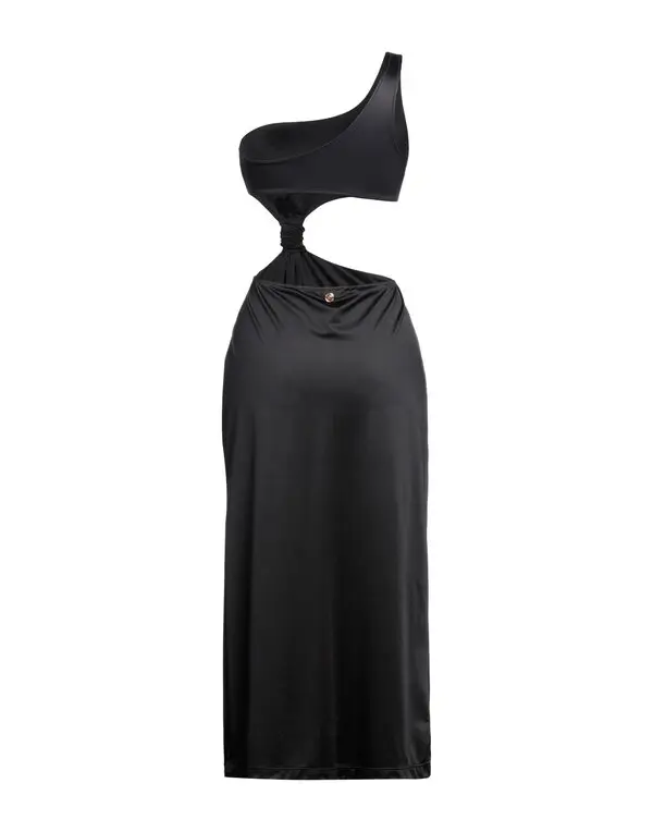 Versace Midi One-shoulder Dress