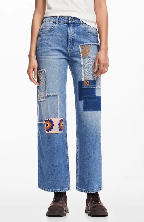 Desigual Mila Straight-leg Jeans