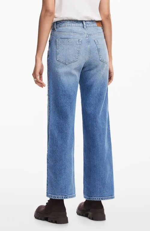 Desigual Mila Straight-leg Jeans
