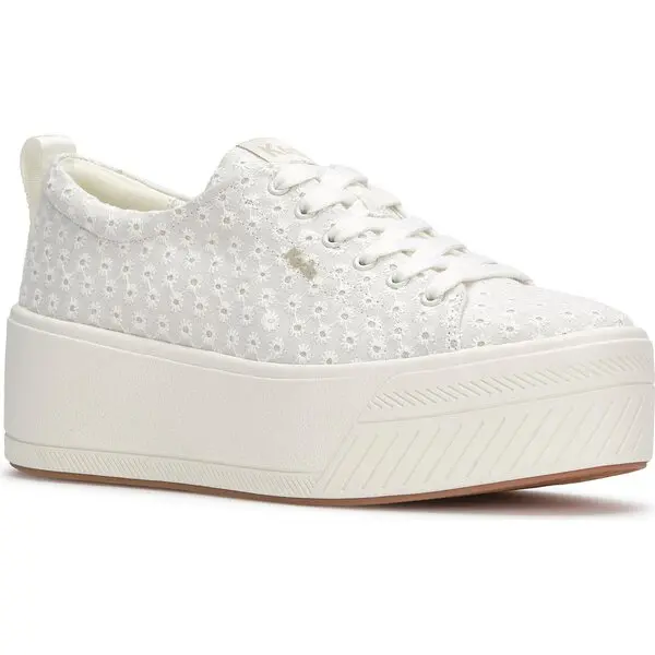 KEDS® Skyler Platform Sneakers - Snow White
