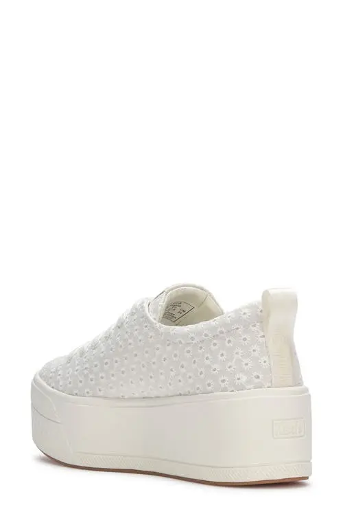 KEDS® Skyler Platform Sneakers - Snow White