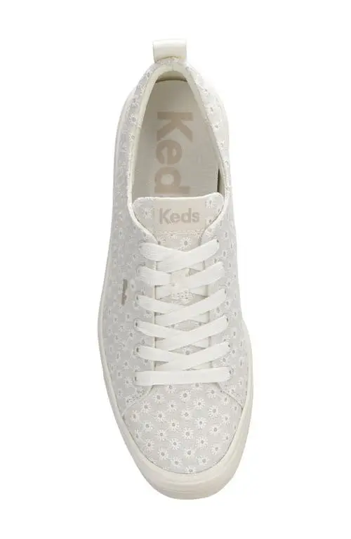 KEDS® Skyler Platform Sneakers - Snow White