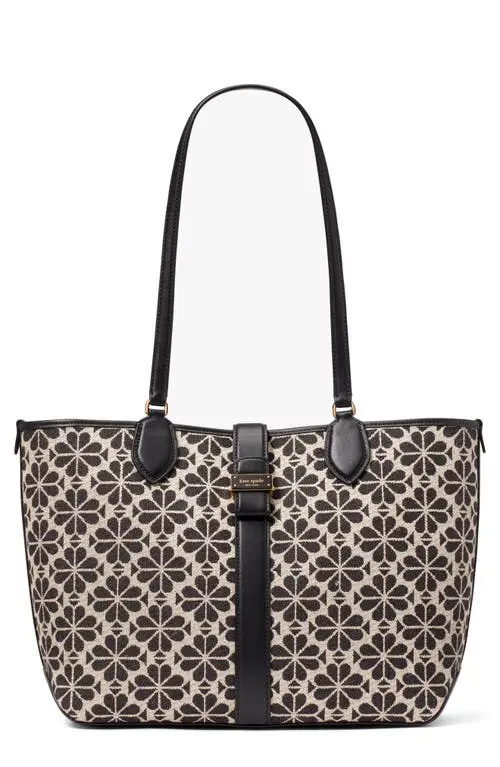 Kate Spade New York Spade Flower Jacquard Tote - Sand Multi