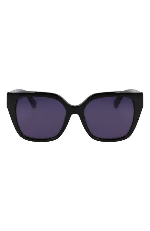 Longchamp Roseau Butterfly Sunglasses - Black