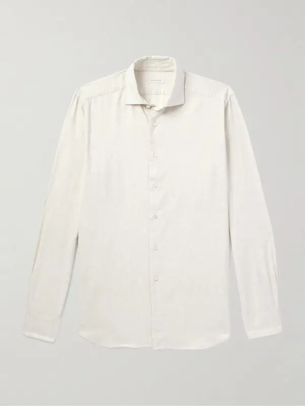 SLOWEAR Glanshirt Brushed-cotton Shirt