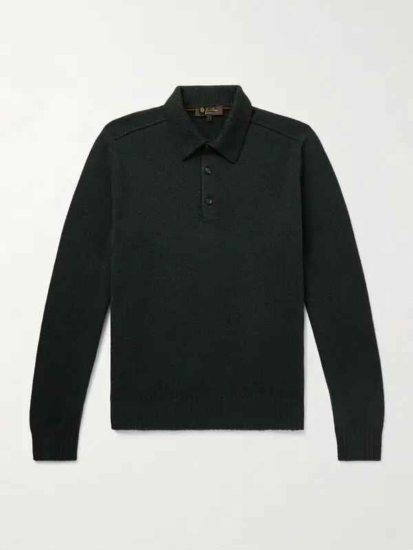 Loro Piana Virgin Wool Polo - Green
