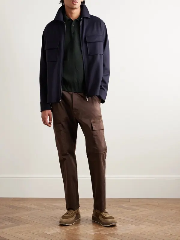 Loro Piana Virgin Wool Polo - Green