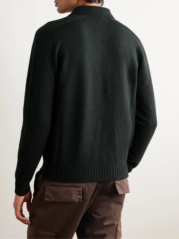 Loro Piana Virgin Wool Polo - Green