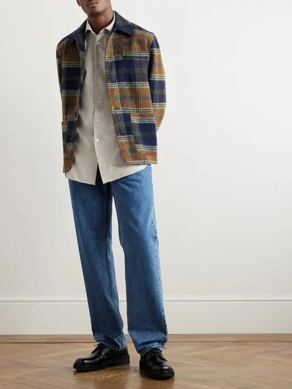 SLOWEAR Glanshirt Brushed-cotton Shirt