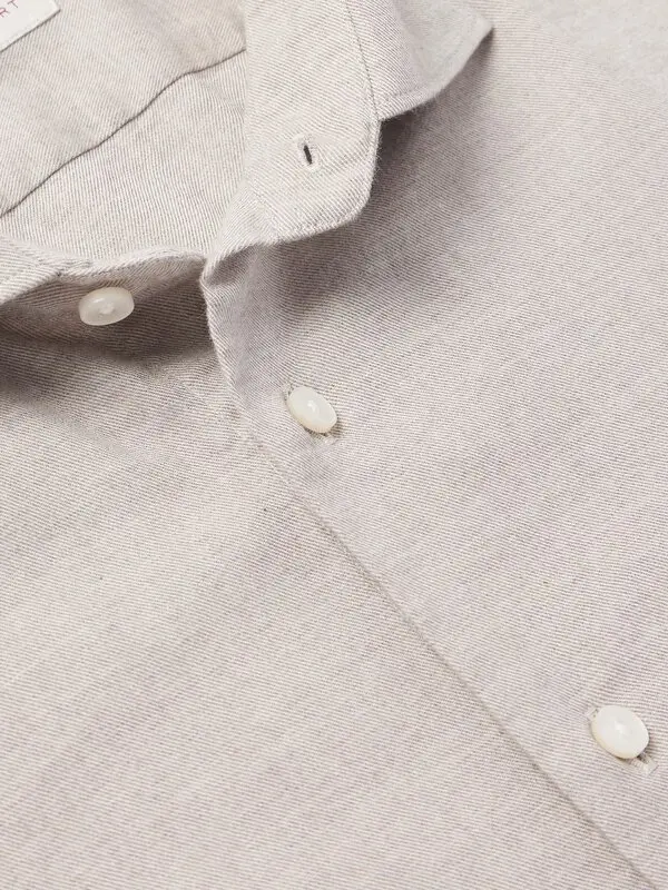 SLOWEAR Glanshirt Brushed-cotton Shirt