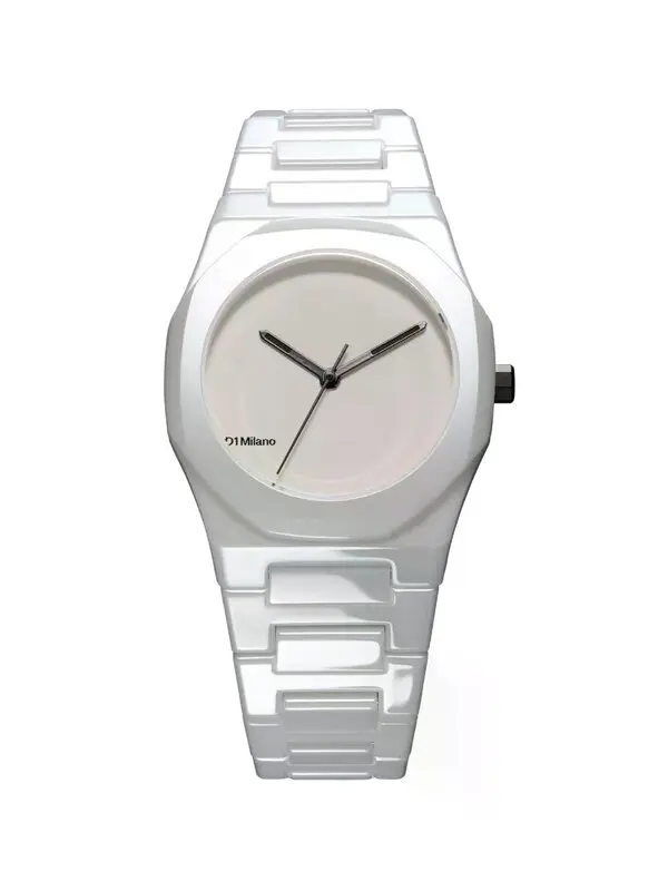 D1 MILANO Ceramic 37mm Watch - White