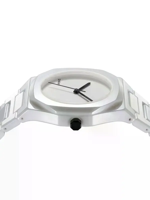 D1 MILANO Ceramic 37mm Watch - White
