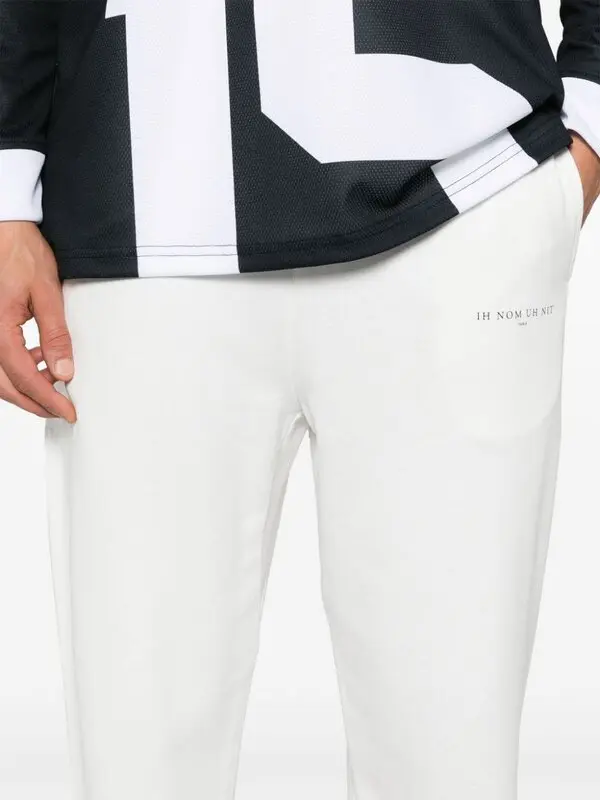 IH NOM UH NIT Logo-print Track Pants - White