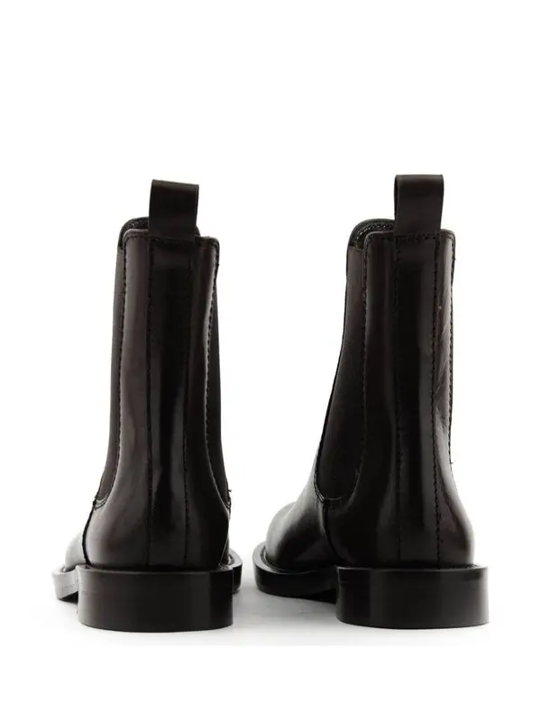 PAUL WARMER Leather Chelsea Boots