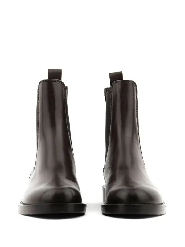 PAUL WARMER Leather Chelsea Boots