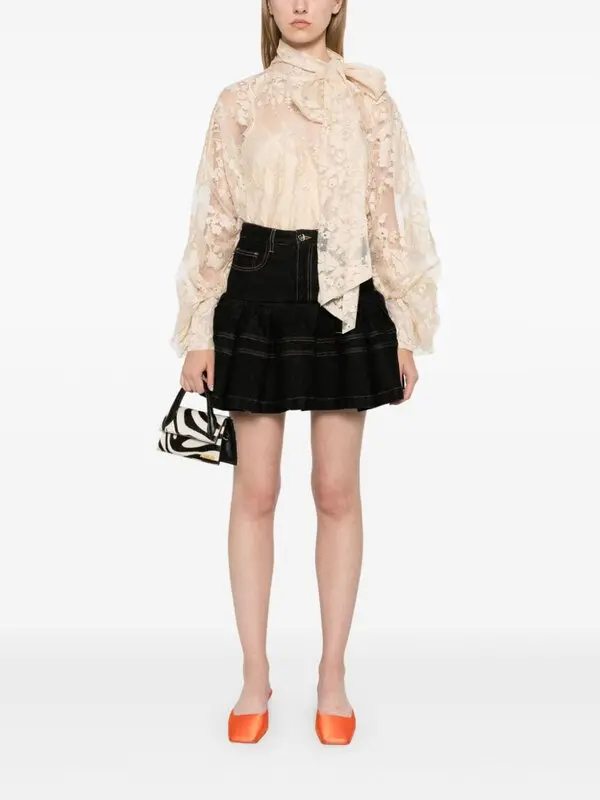 Zimmermann Illustration Lace Blouse
