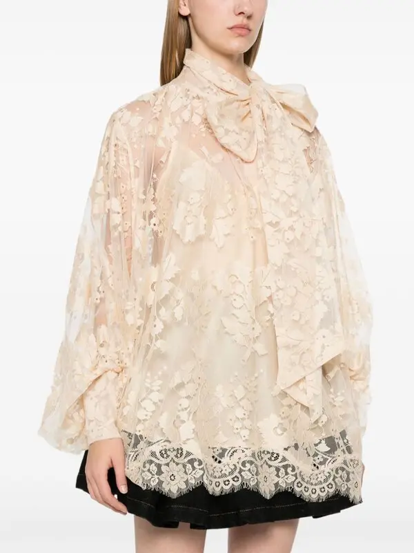 Zimmermann Illustration Lace Blouse