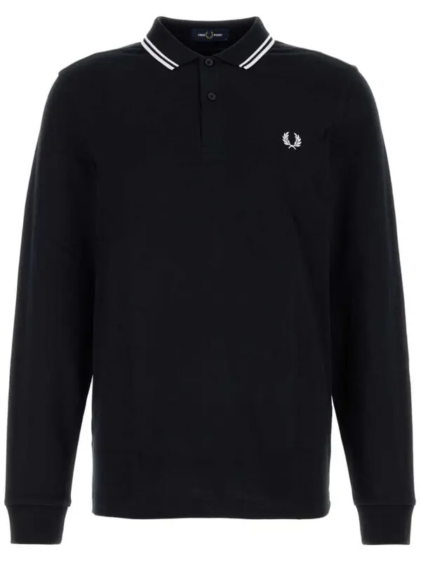 Fred Perry Logo Polo Shirt - Blue