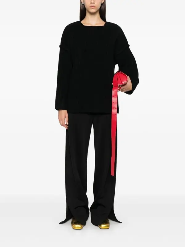 JIL SANDER Raised-seam Sweater