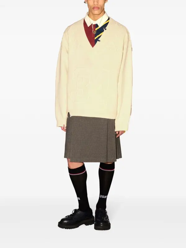 AMBUSH Number-embroidered Jumper