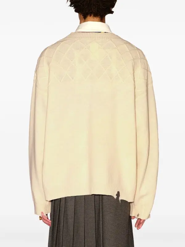 AMBUSH Number-embroidered Jumper