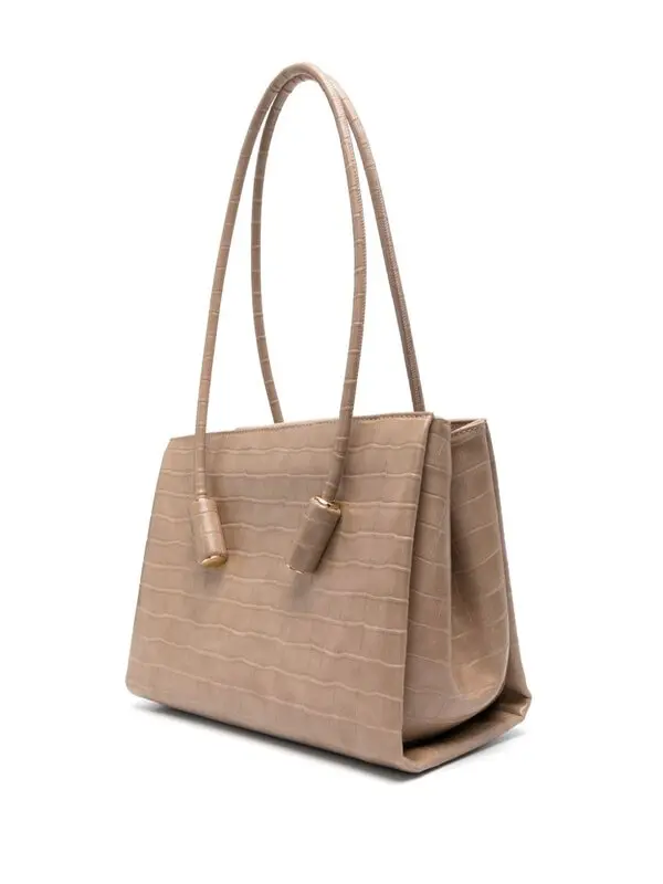 THEMOIRE Leila Shoulder Bag - Neutrals
