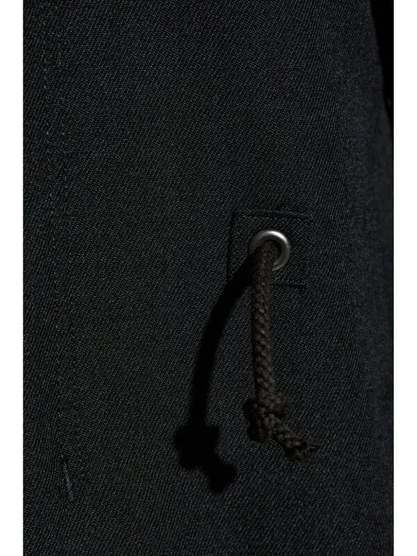 Yohji Yamamoto Hooded Trench Coat