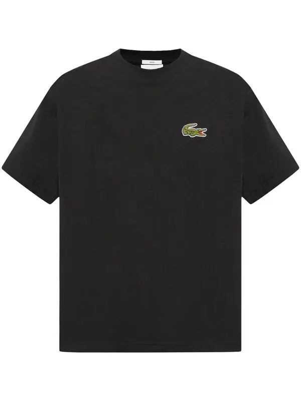 Lacoste Logo-embroidered T-shirt