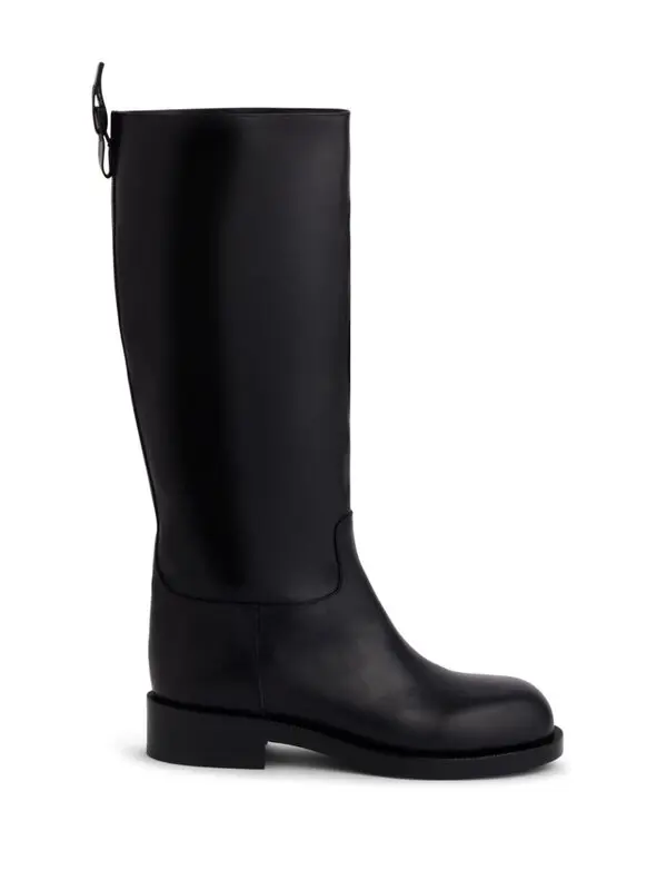 Rabanne Leather Knee High Boots