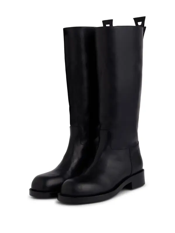 Rabanne Leather Knee High Boots