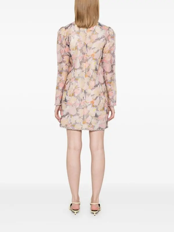 Zimmermann Diamante-trim Mini Dress