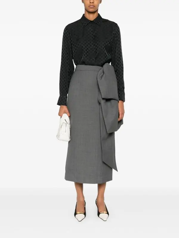 Gucci Gg Jacquard Shirt