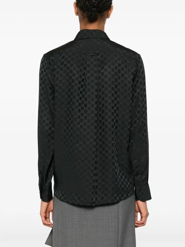 Gucci Gg Jacquard Shirt