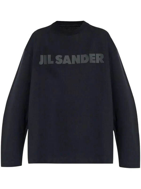 JIL SANDER Logo T-shirt - Black