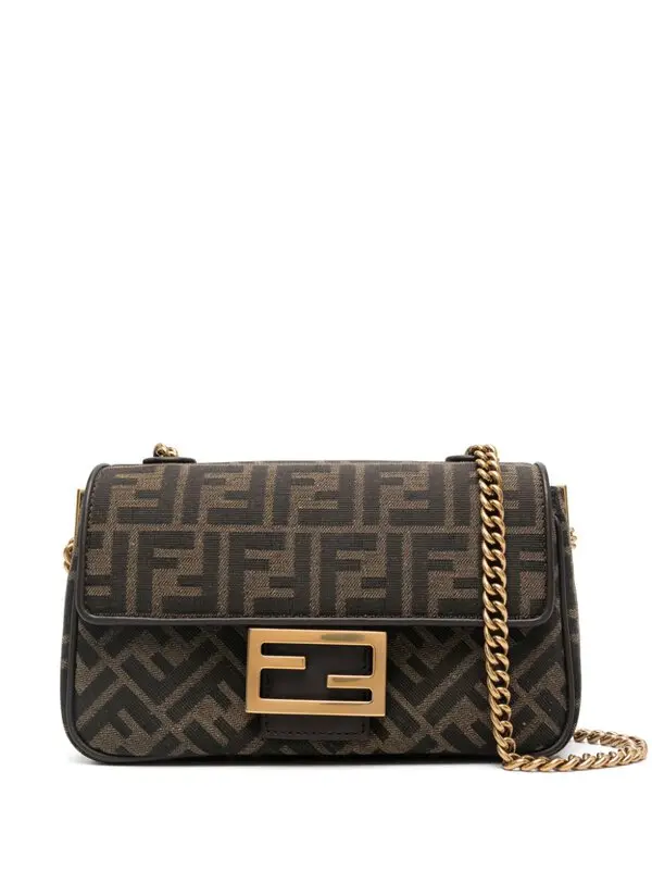 Fendi Mini Baguette Shoulder Bag