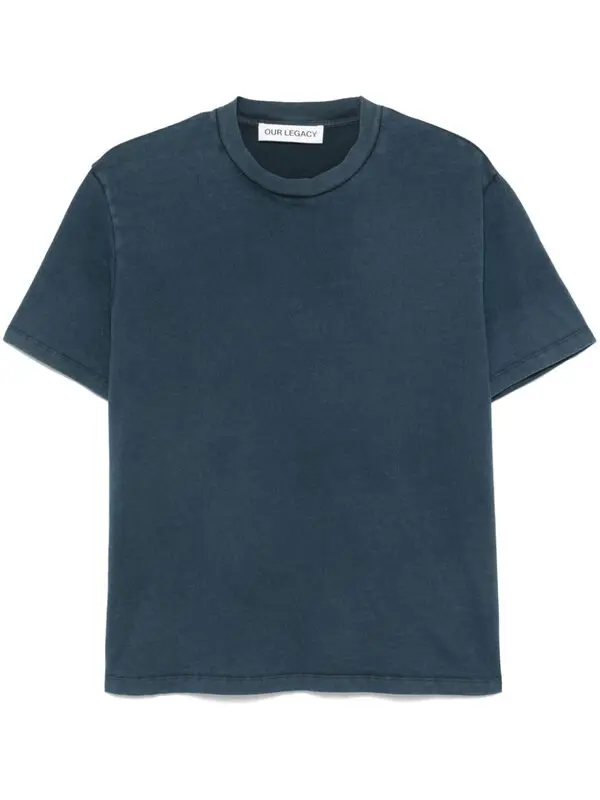 Our Legacy Cotton T-shirt - Blue