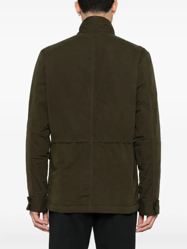 FAY Textured Jacket - Green