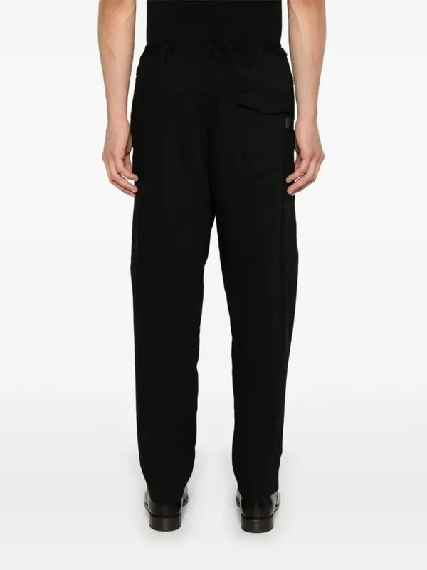 Yohji Yamamoto Tapered Leg Trousers