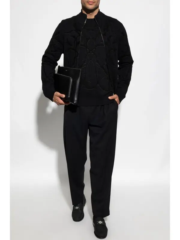 Versace Zip-up Cardigan