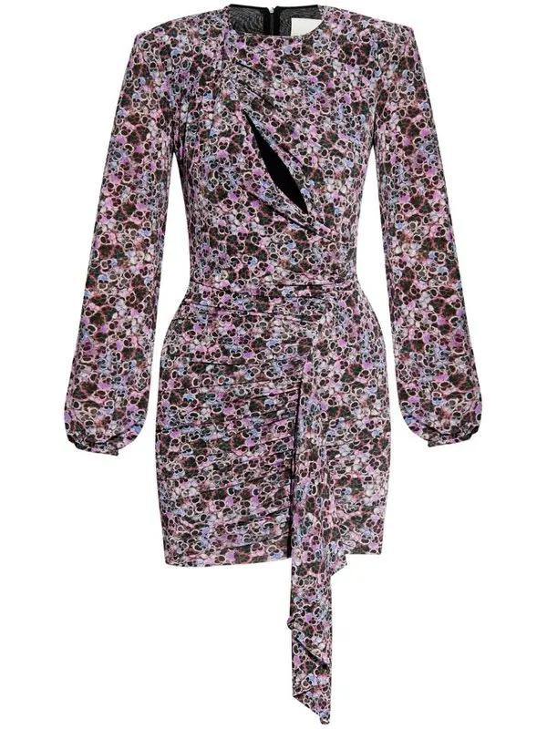 Isabel Marant Étoile Vinia Printed Jersey Mini Dress