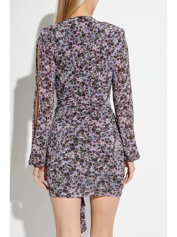 Isabel Marant Étoile Vinia Printed Jersey Mini Dress