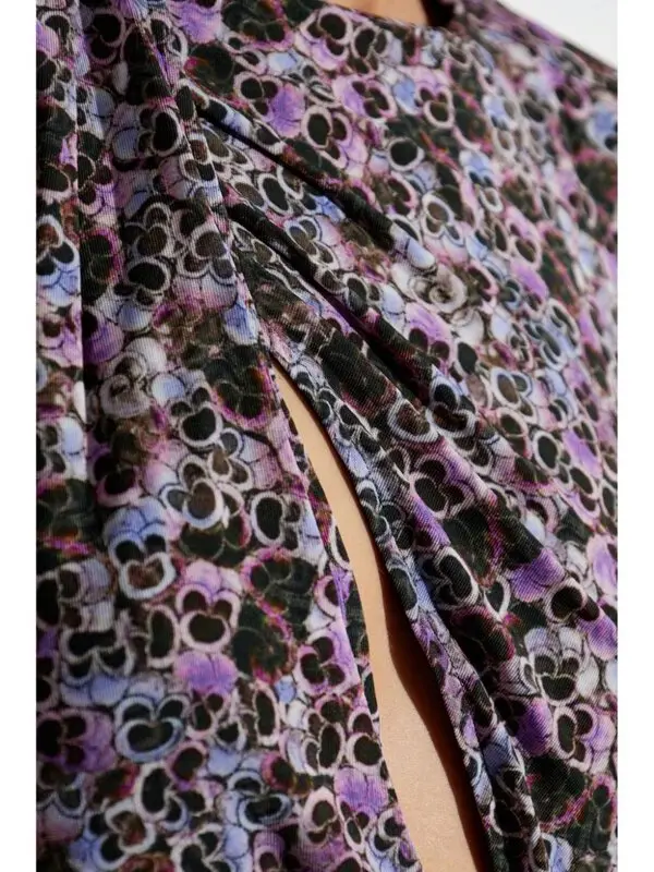Isabel Marant Étoile Vinia Printed Jersey Mini Dress